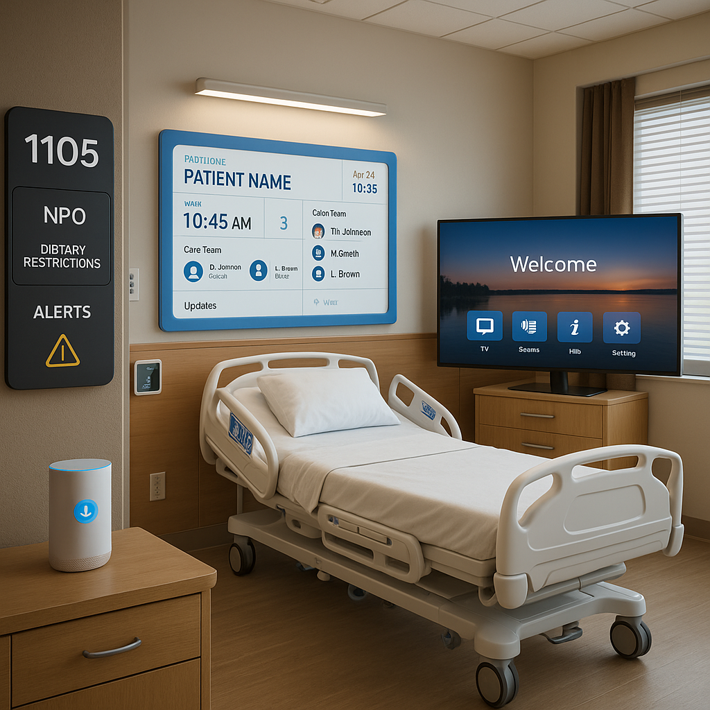 The Complete Guide to Smart Hospital Rooms: Features, Benefits, and Implementation